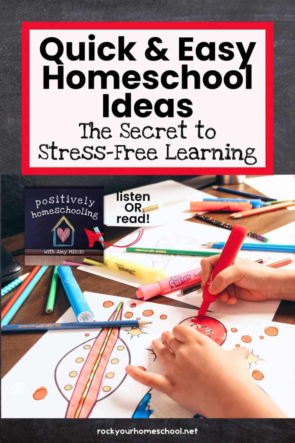 Why Quick Homeschool Activities Are Secret to Relaxed Learning- Rock ...