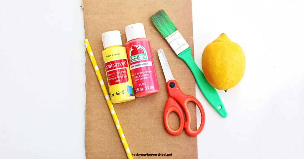 Lemonade Craft: How To Make This Lemon Stamping Project- Rock Your ...
