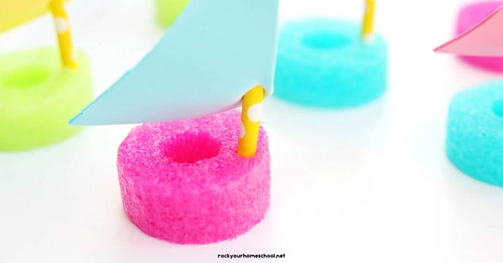 Pool Noodle Boats: How to Make & Enjoy for STEM Fun - Rock Your Homeschool