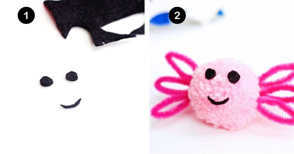 Axolotl Craft for Kids: How to Make with Pom Poms- Rock Your Homeschool