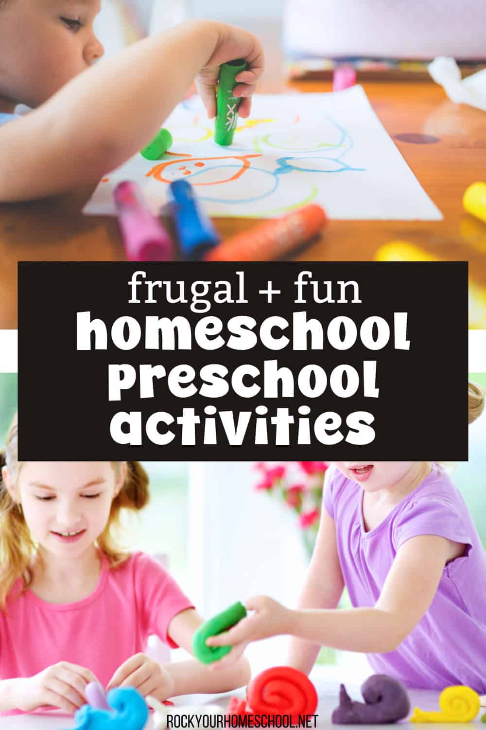 Homeschool Preschool Activities: Easy Ways to Make It Fun - Rock Your ...