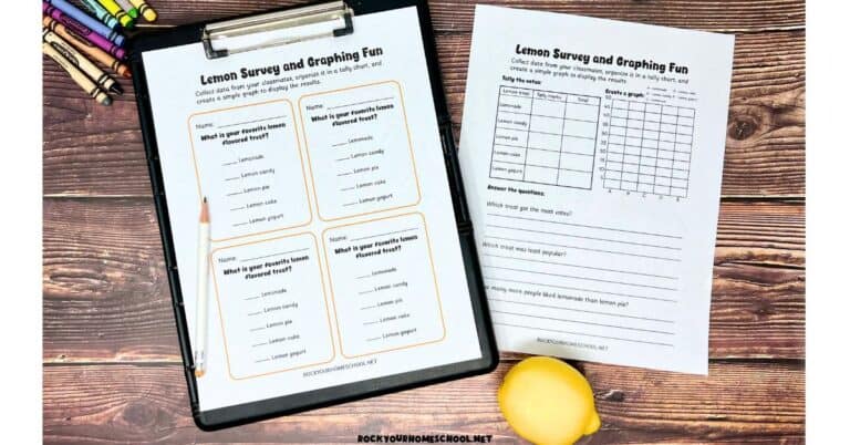 Lemon Printables For Kids To Enjoy Science & More (9 Free)- Rock Your ...