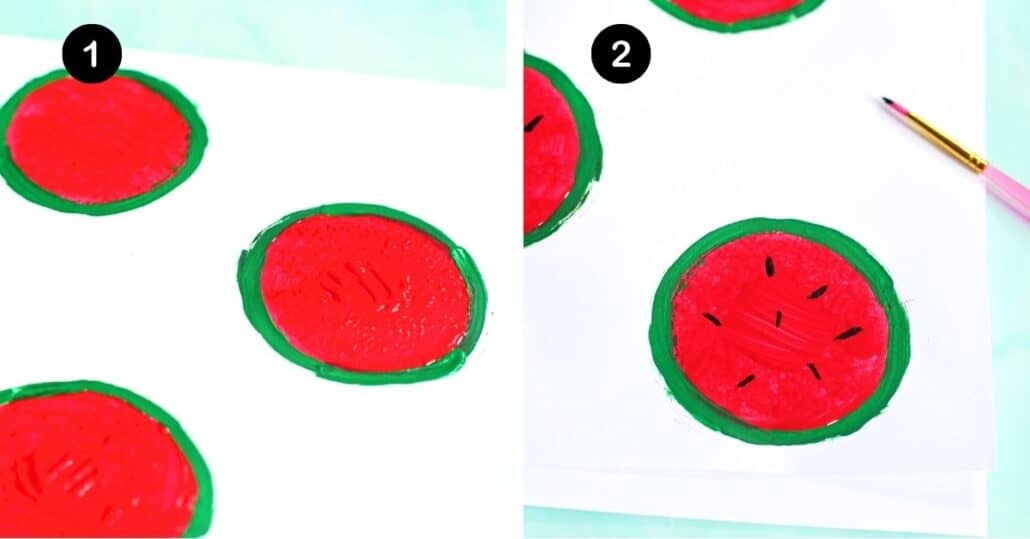 Watermelon Stamp Craft: How to Make with a Pool Noodle- Rock Your ...