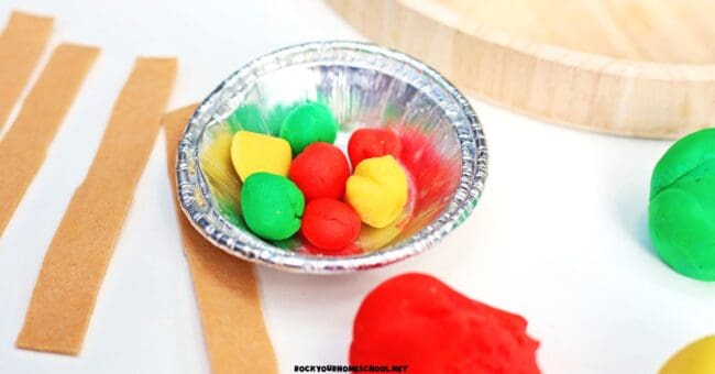 Apple Pie Playdough Tray: How to Make for Easy Sensory Fun - Rock Your ...
