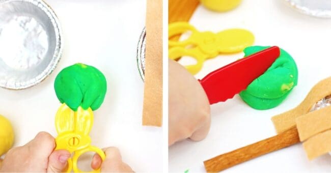 Apple Pie Playdough Tray: How to Make for Easy Sensory Fun - Rock Your ...