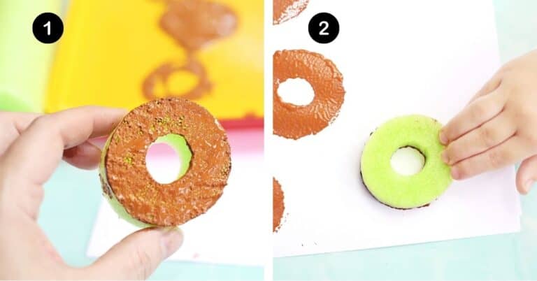 Easy Donut Craft For Kids: How To Make With A Pool Noodle- Rock Your ...