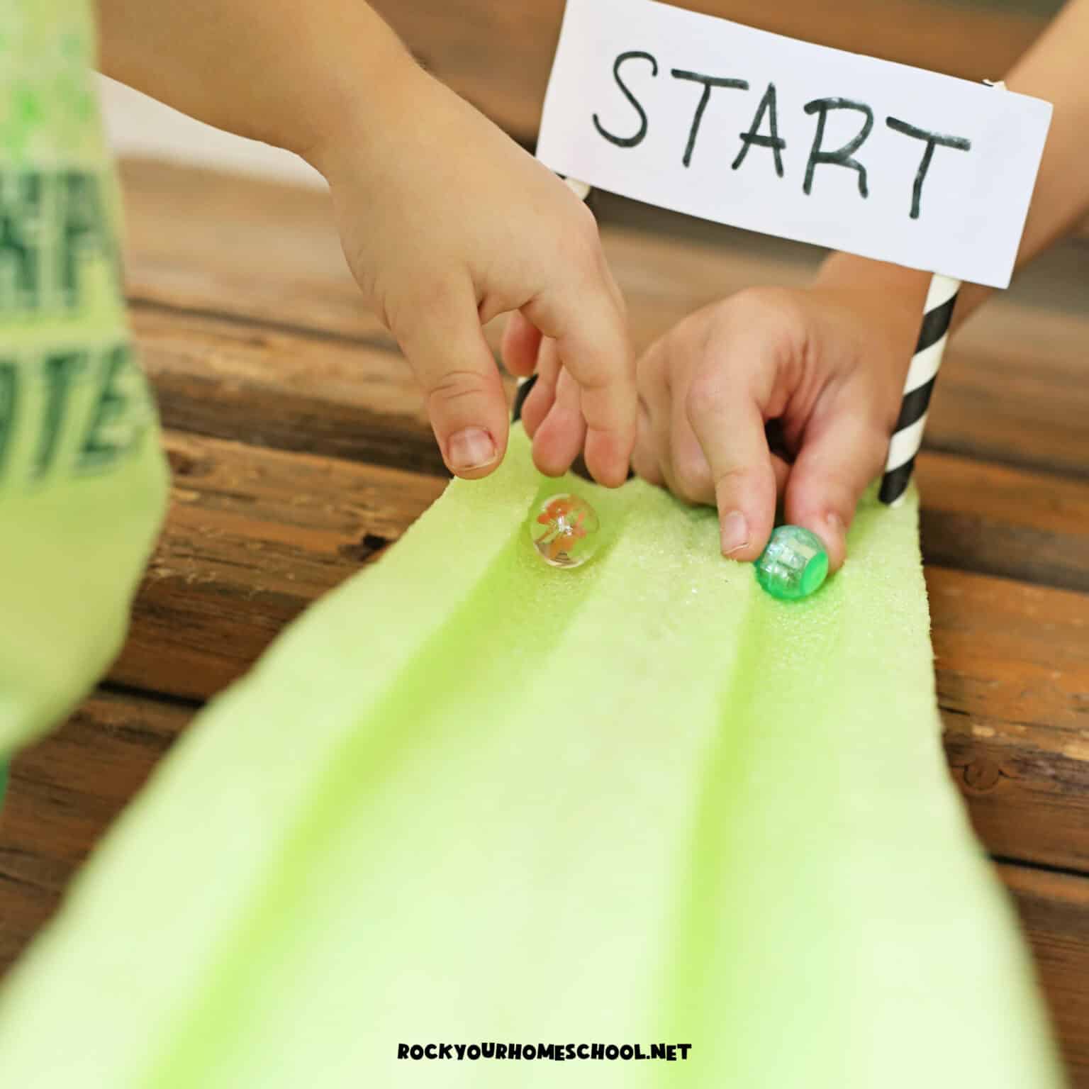 Pool Noodle Race Track: How to Make for Frugal STEM Activity- Rock Your ...