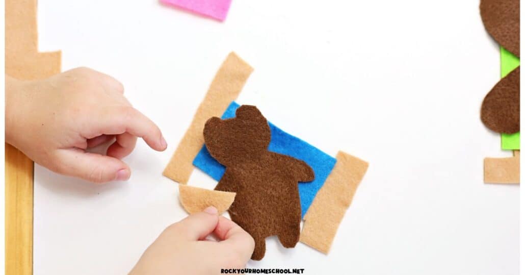 Goldilocks and the Three Bears Activity for Easy Hands-On Fun- Rock ...