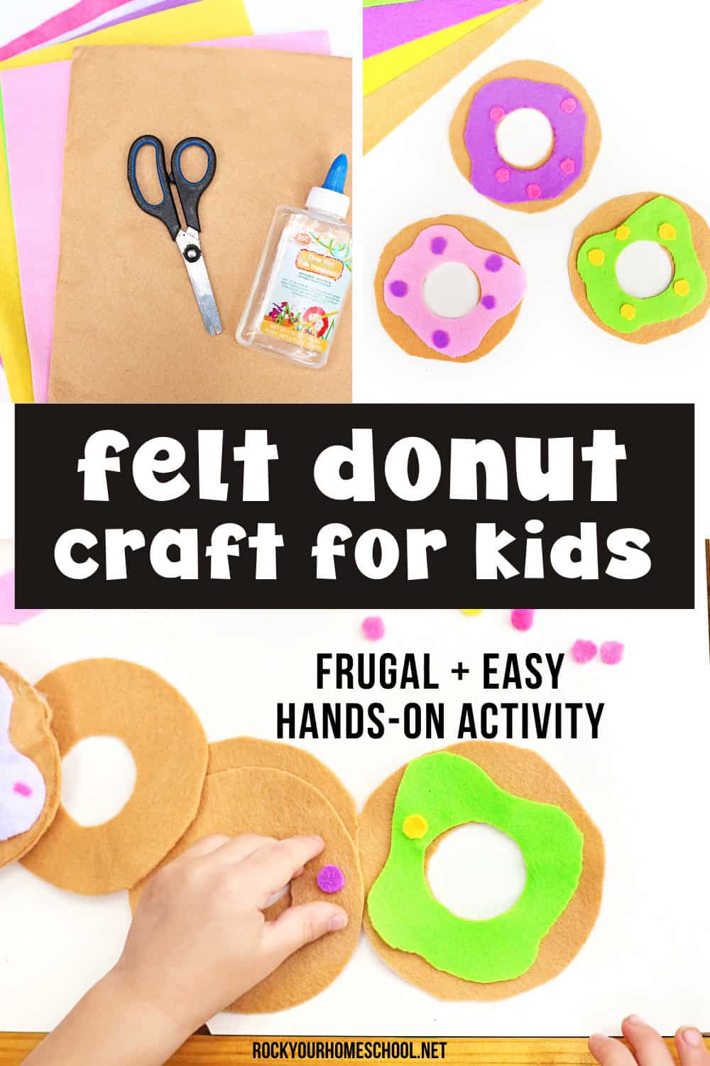 Felt Donut Craft for Kids: How to Enjoy This Fun Activity- Rock Your ...