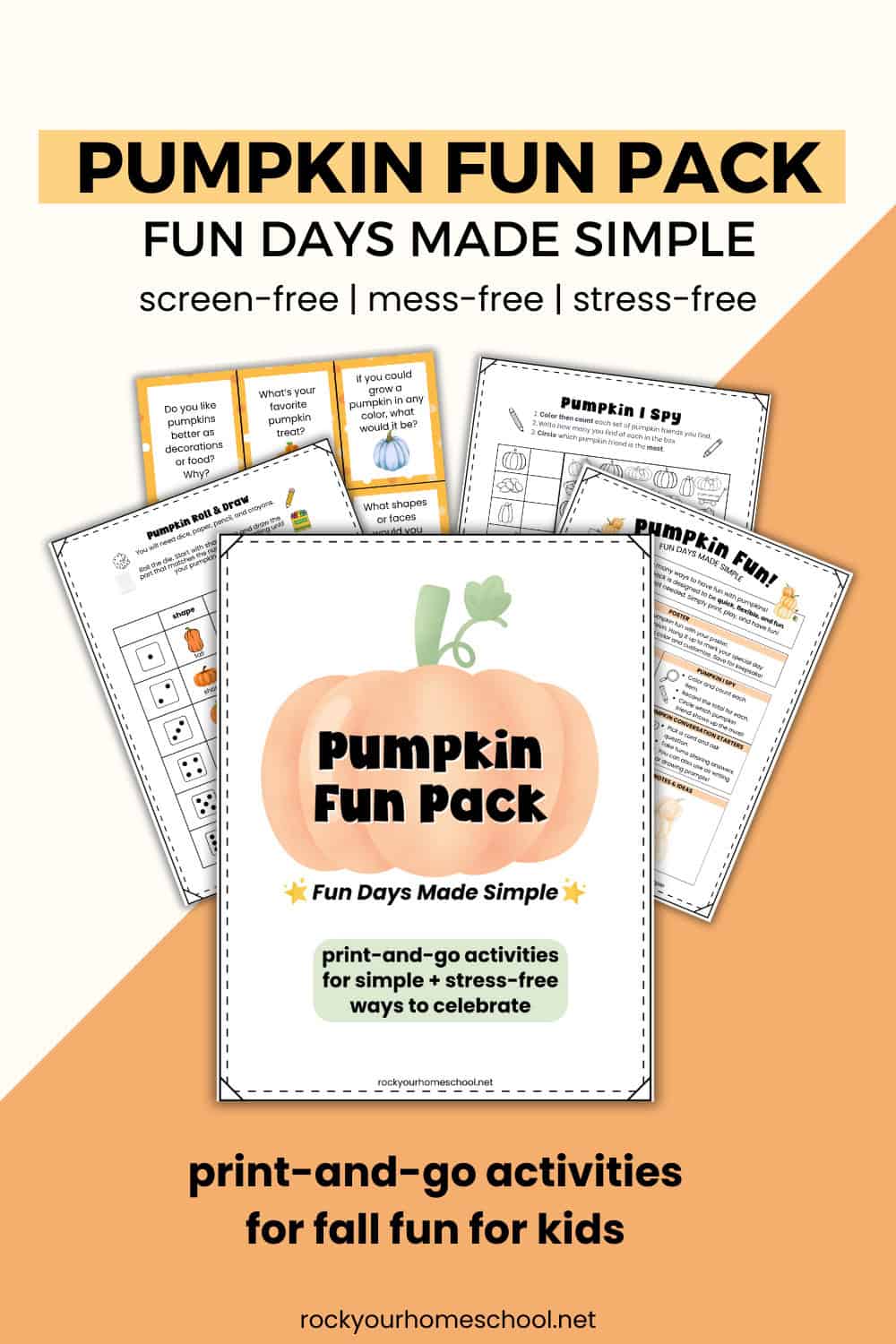 Pumpkin Fun Pack - Rock Your Homeschool