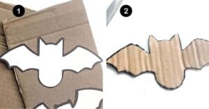 Easy Bat Craft Made With Yarn [Free Template] - Rock Your Homeschool