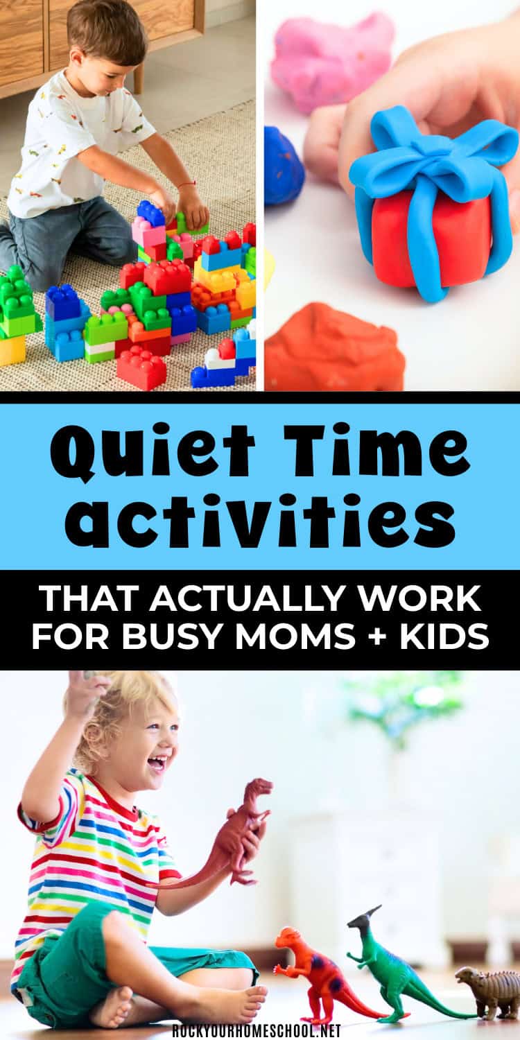 Quiet Time Activities That Actually Work for Busy Moms and Kids- Rock ...