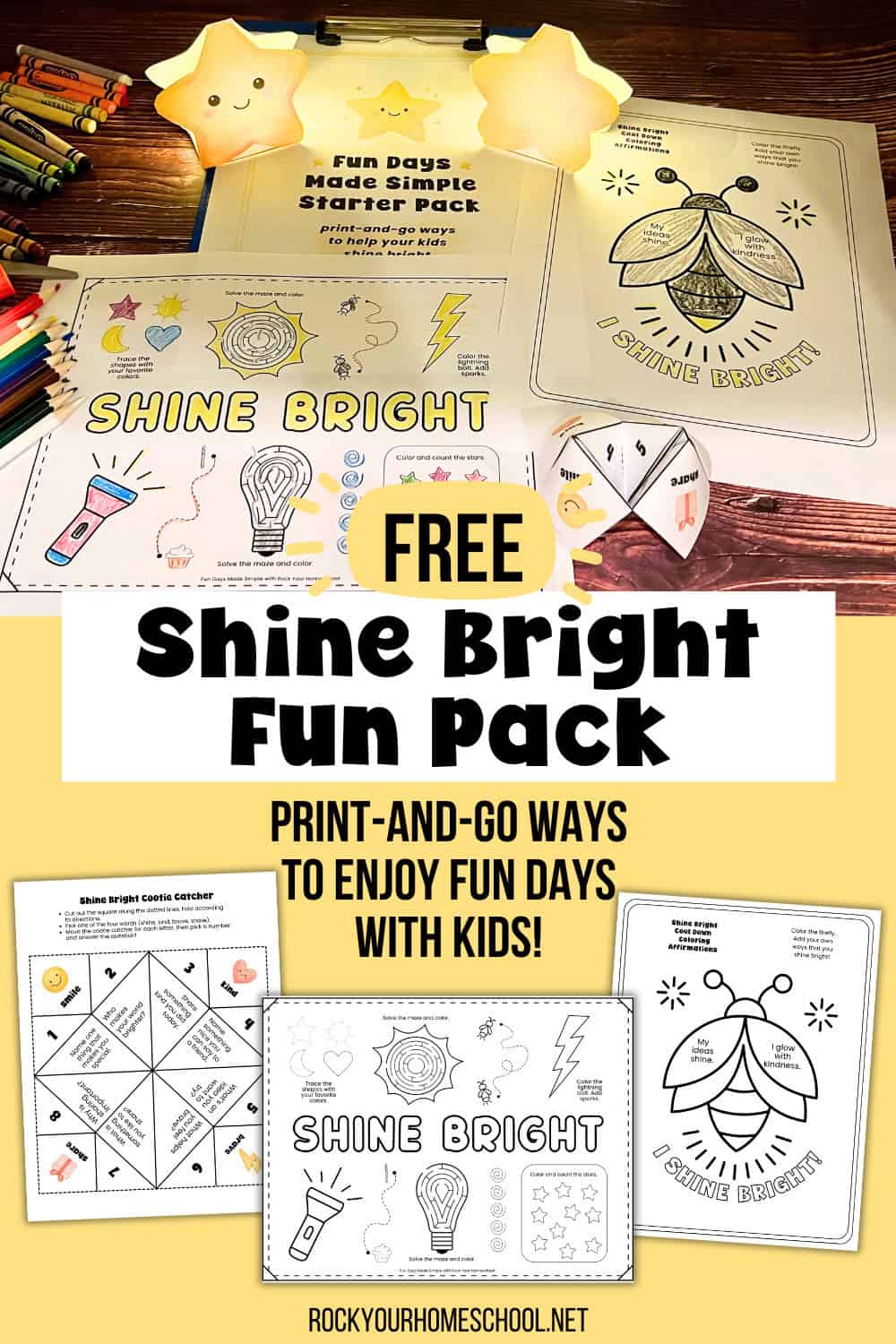 Fun Days Starter Pack & Activities- Rock Your Homeschool