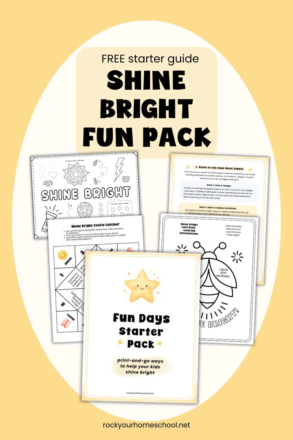 Fun Days Starter Pack & Activities- Rock Your Homeschool