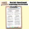 Social-Emotional Learning Activities For Kids (with Free Checklist ...