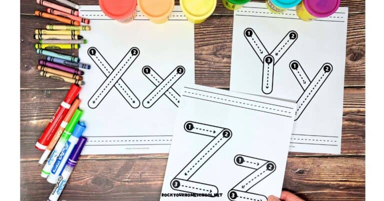 Free Alphabet Playdough Mats For Hands-On Learning Fun - Rock Your ...