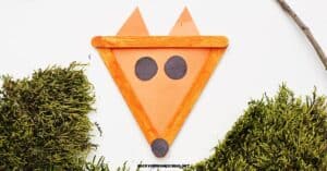 Fox Craft for Kids: How to Make with Popsicle Sticks- Rock Your Homeschool