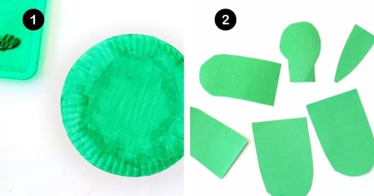 Simple and Cute Paper Plate Turtle Craft for Kids - Rock Your Homeschool