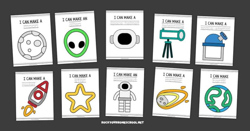 Space Playdough Mats: How to Enjoy for Learning Fun (10 Free) - Rock ...