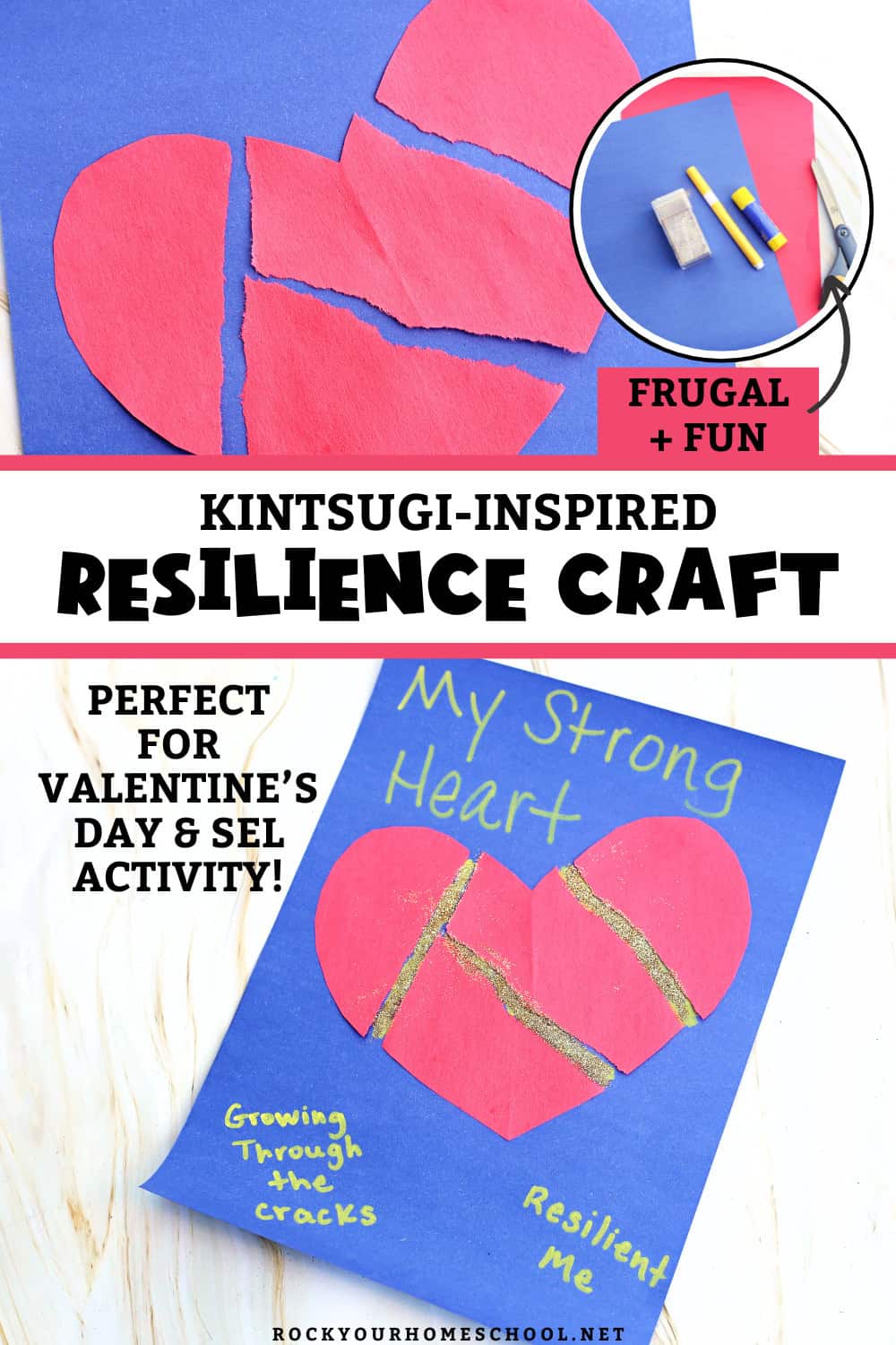 Rip & Repair Heart Craft for Kids (A Simple Resilience Activity)- Rock ...