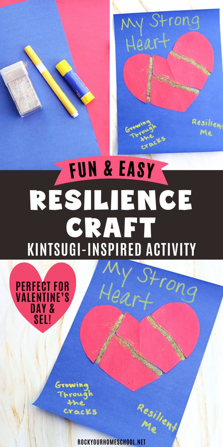 Rip & Repair Heart Craft for Kids (A Simple Resilience Activity)- Rock ...