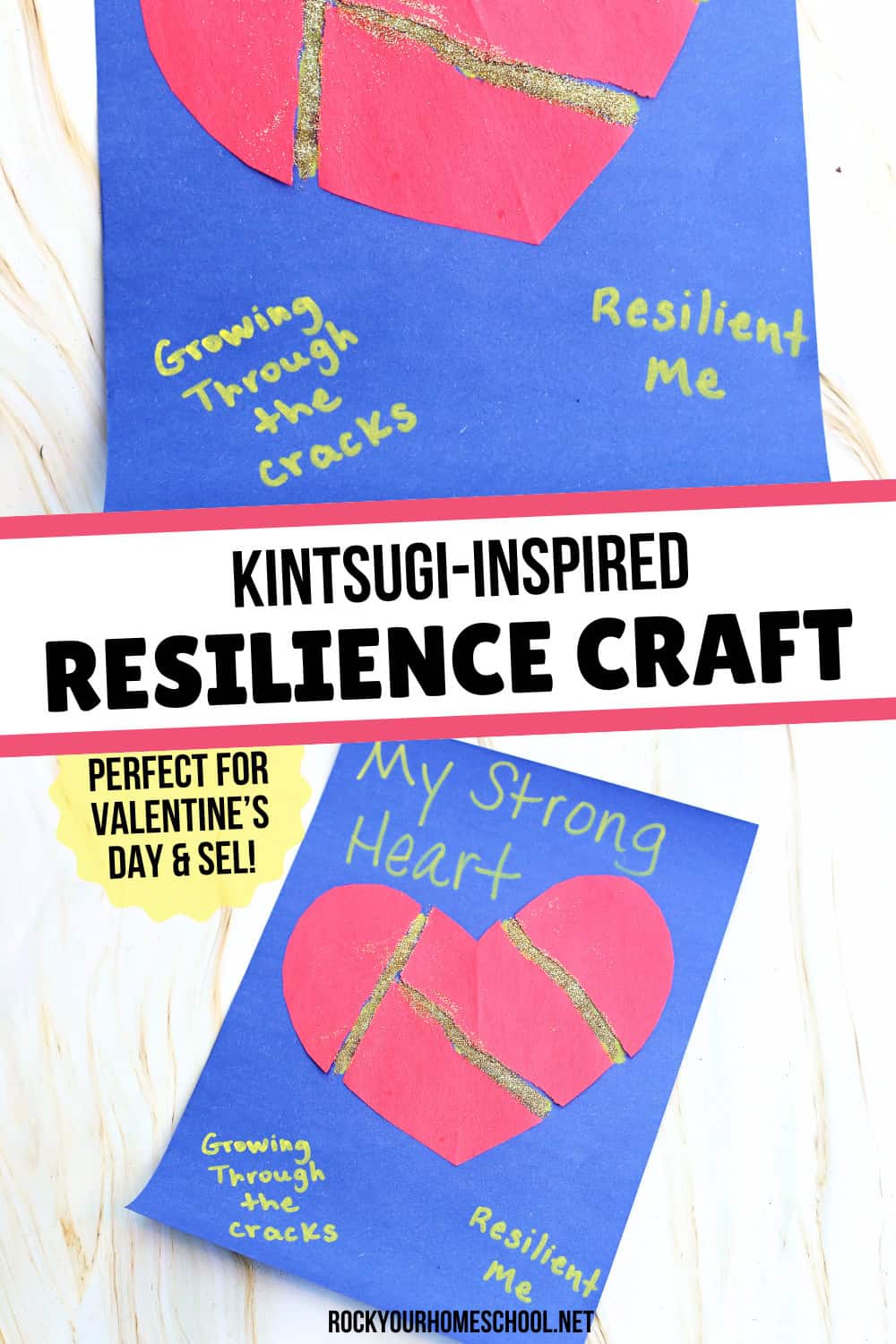 Rip & Repair Heart Craft for Kids (A Simple Resilience Activity)- Rock ...