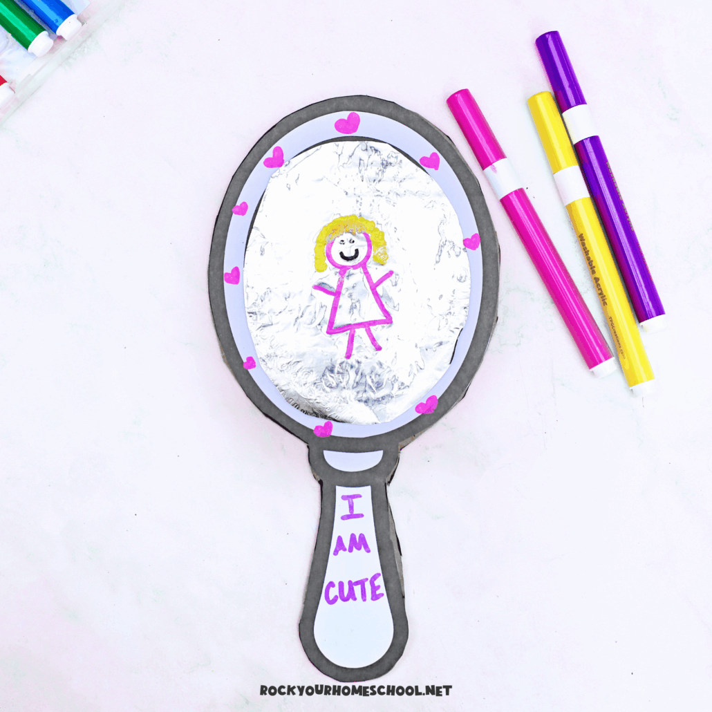 Self-Esteem Craft For Kids To Make & Enjoy (Free Template)- Rock Your ...