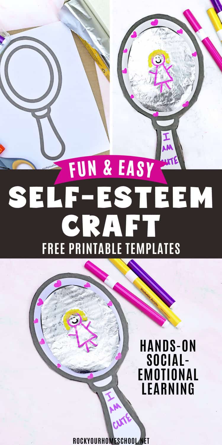 Self-Esteem Craft For Kids To Make & Enjoy (Free Template)- Rock Your ...