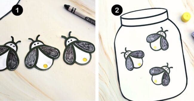 Friends Make Life Brighter: Fireflies Friendship Craft (Free)- Rock ...