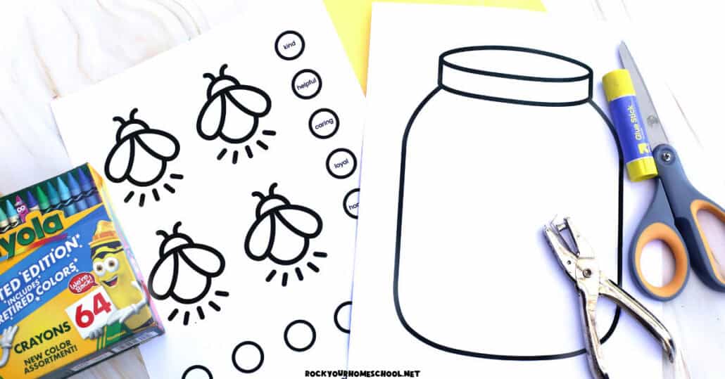 Friends Make Life Brighter: Fireflies Friendship Craft (Free)- Rock ...