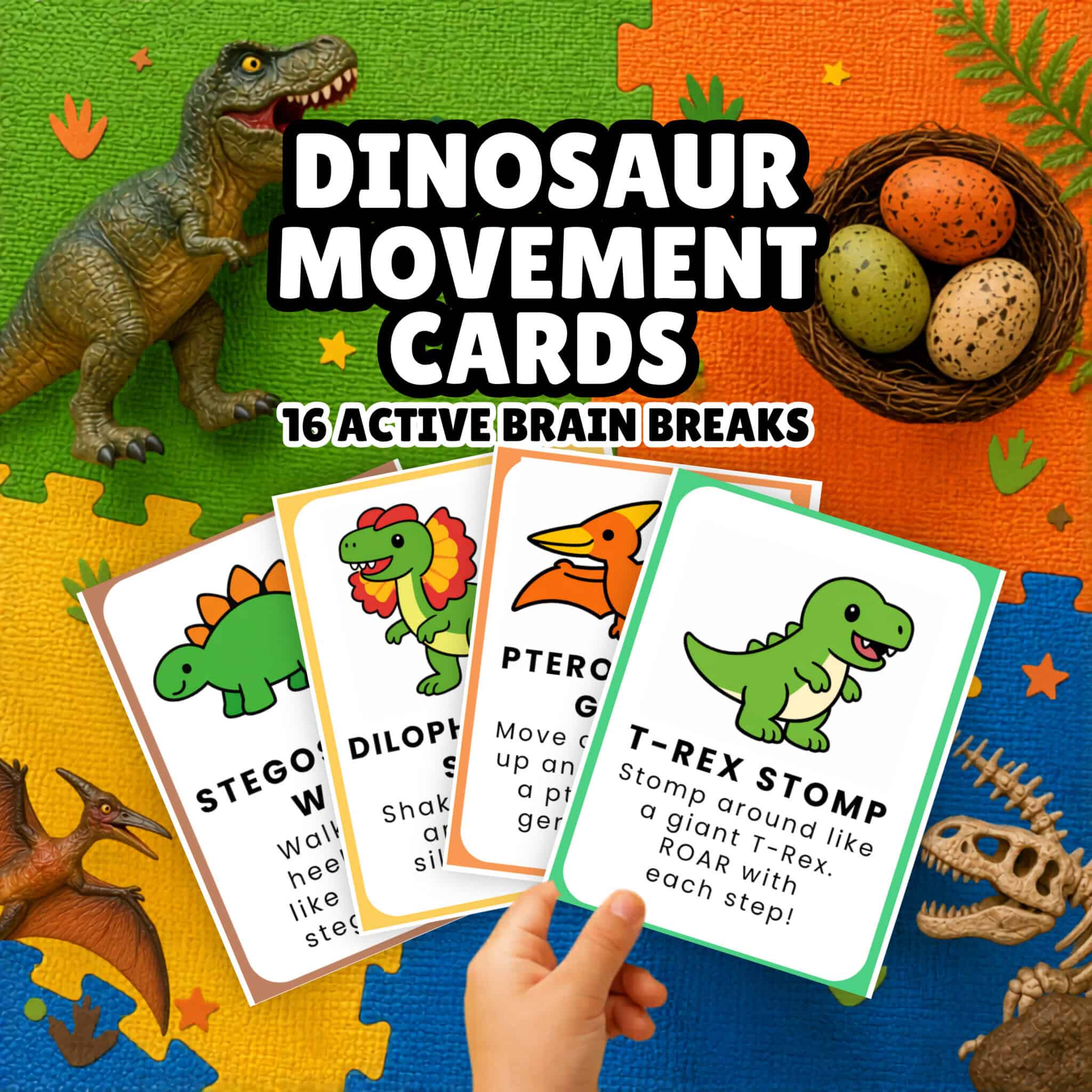 Dinosaur Bookmarks to Color: Free Printable Set for Kids- Rock Your ...